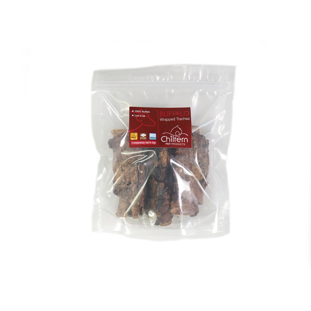 Buffalo Wrapped Trachea | Natural Dog Treats | Chiltern Pet – Natural ...